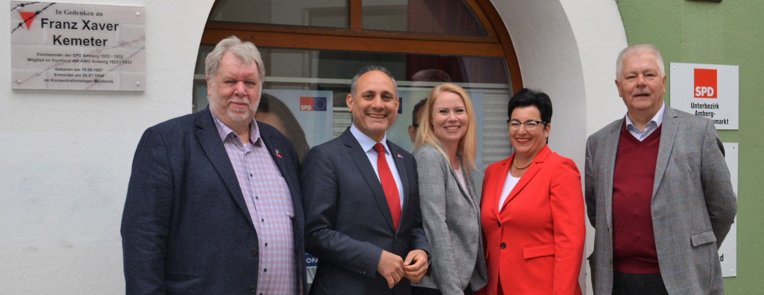 Zehnjähriges Dienstjubiläum von Isabell Ebert - SPD-Stadtverband Amberg