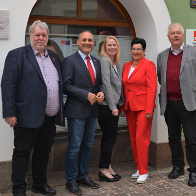 Zehnjähriges Dienstjubiläum von Isabell Ebert - SPD-Stadtverband Amberg